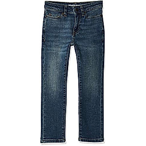 Amazon Essentials Boys' Stretch Slim-Fit Jeans, Medium Wash, 10 Slim