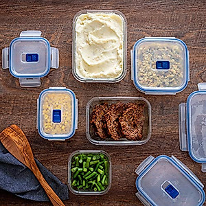 Luminarc Pure Box Active Food Storage Set, 10 Piece, Clear
