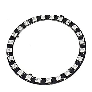 24 Bits WS2812 5050 RGB LED Ring Lamp Light with Integrated Drivers