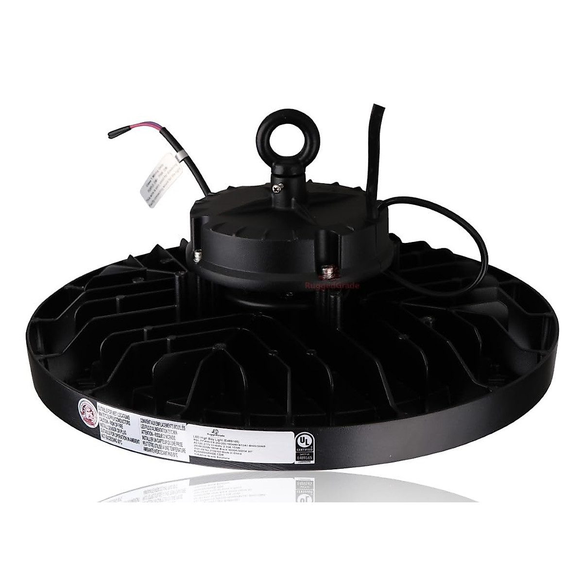 RuggedGrade 240 Watt - Titan 5 - CS Series LED High Bay UFO Light - Color Selectable on Fixture 4000K/5000K