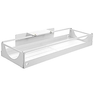 OKUMEYR Drawer Rack Wire Holders for Cords Clear Drawer Clear Shelves Under Sink Cabinet Organizer Pull Out Sink Shelf Slide Out Pantry Shelves Kitchen Cabinet Rack Metal Organizer