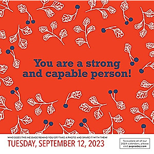 You Are Doing a Freaking Great Job Page-A-Day Calendar 2023: Daily Reminders of Your Awesomeness