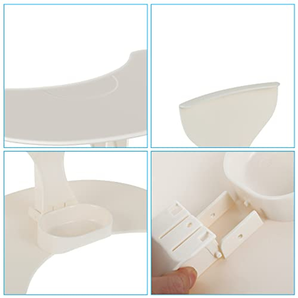 Tray Accessory Compatible with Bumbo Floor Seat for Baby, Baby Floor Seat Tray for Feeding and Play, Easy to Install and Remove Floor Seat Activity Tray Accessory for Booster Seat (1pcs)