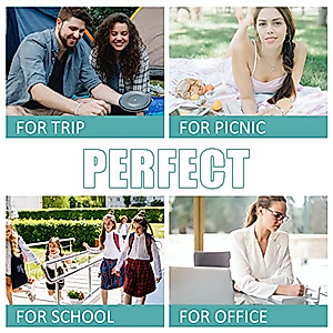 26 oz Breakfast On the Go Cups,Take and Go Yogurt Cup with Topping Cereal Cup with Fork,Leak-proof Overnight Oats or Oatmeal Container Jar,Portable Reusable Yogurt Snack Parfait Containers(Green)