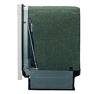 SPT SD-6501WA 24″-wide Built-In Stainless Steel Tall Tub Dishwasher with ENERGY STAR, Heated Drying, 6 Wash Programs and 14 Plate Settings – White