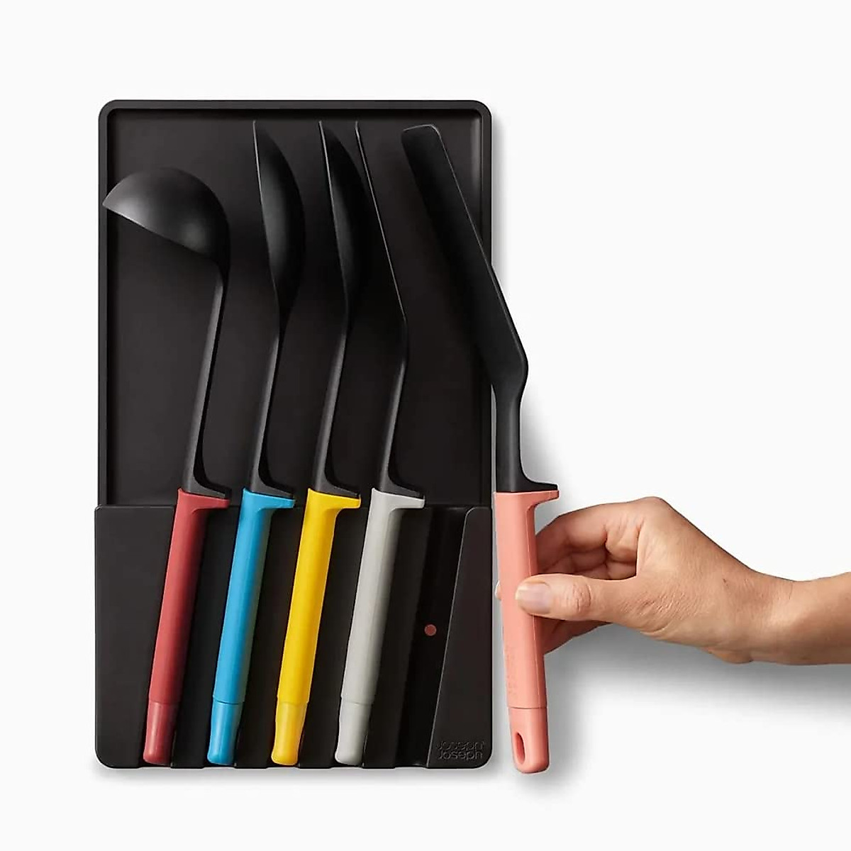 Joseph Joseph Elevate Utensils Store 5-piece Utensil Set with In-drawer Storage Tray