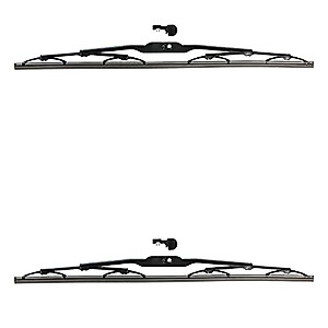 Front Windshield Wiper Blade Set of 2 Fits 1990-1992 Ferrari F40