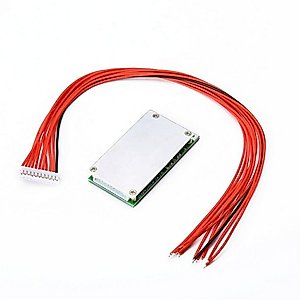 10S 36V 15A PCB BMS Protection Board Li-ion Lithium Battery Charger Lipo Cell Module with Balance for Battery Cell Pack