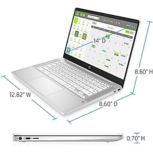 HP 2024 Newest Envy 2-in-1 Business Laptop, Microsoft Office Lifetime License, 14" FHD Touch Screen, Intel 10-Core i5-1335U CPU, 4GB RAM, 128GB SSD, Fingerprint Reader, WiFi 6E, Windows 11 Home