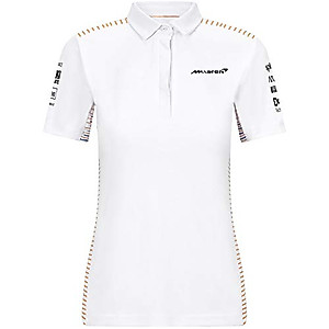 McLaren F1 Women's 2021 Team Polo Shirt (XL) White
