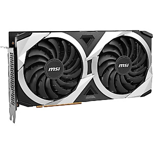 MSI Gaming Radeon RX 6750 XT 192-bit 12GB GDDR6 DP/HDMI Dual Torx 3.0 Fans FreeSync DirectX 12 VR Ready OC Graphics Card (RX 6750 XT MECH 2X 12G OC)