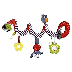 BeeSpring Kid Baby Crib Cot Pram Hanging Rattles Spiral Stroller Car Seat Toy