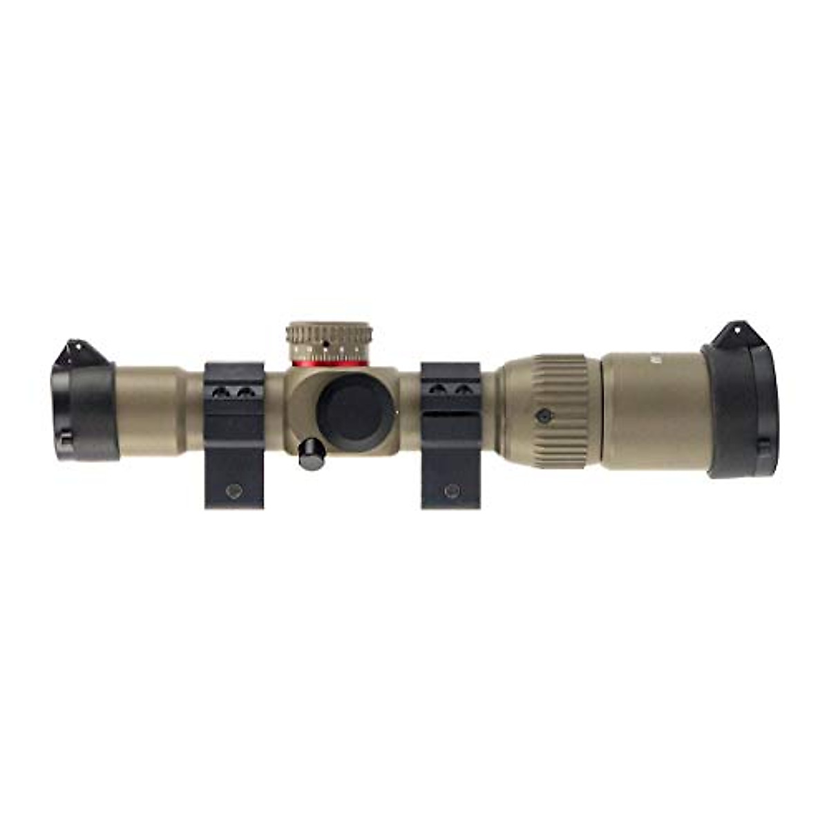 Monstrum G2 1-4x24 First Focal Plane FFP Rifle Scope with Illuminated BDC Reticle | Flat Dark Earth