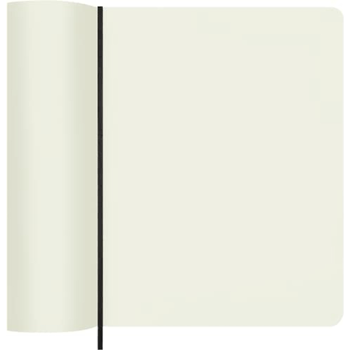 Moleskine Classic Notebook, Soft Cover, XXL (8.5" x 11") Plain/Blank, Black, 192 Pages