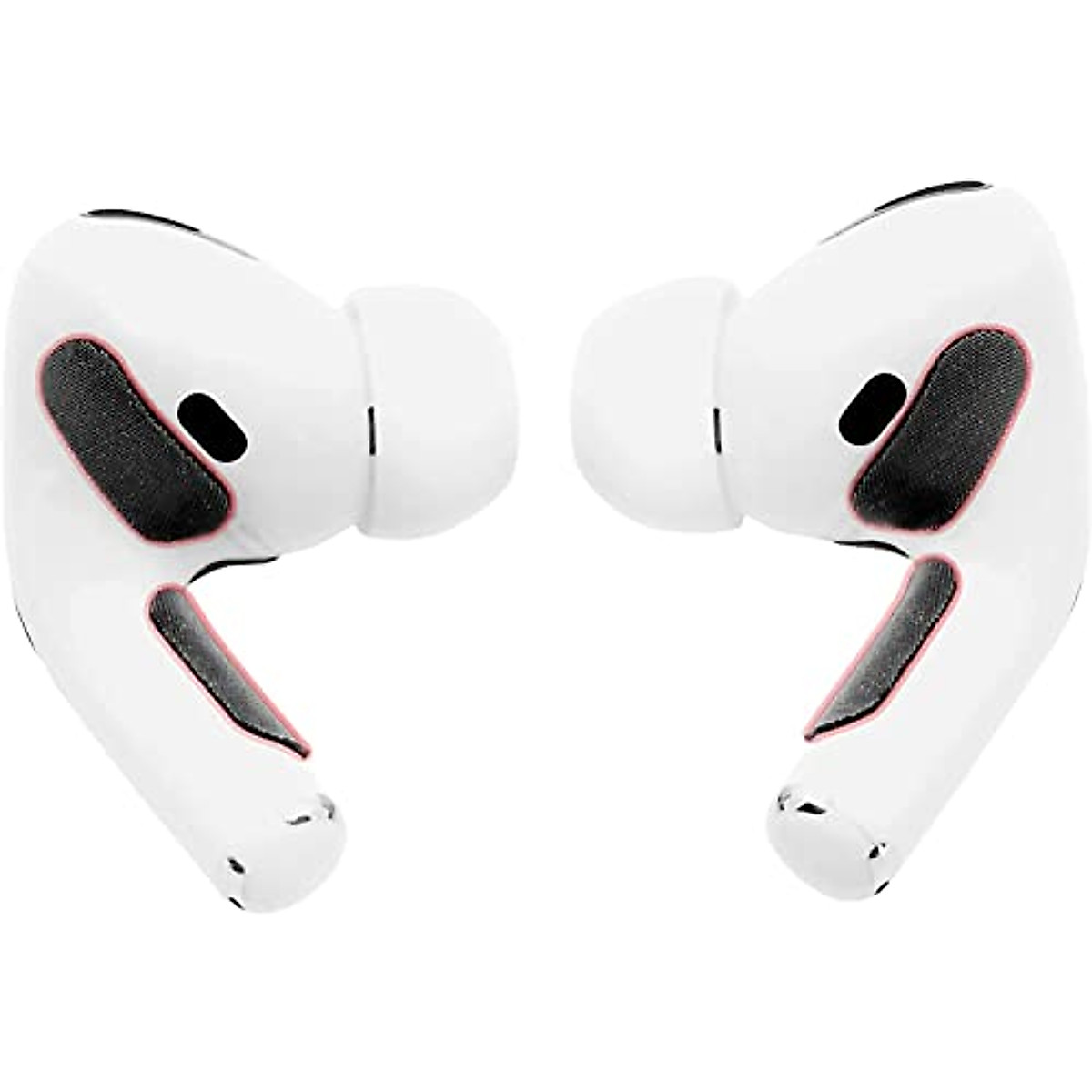 Setex Gecko Grip Anti-Slip Grip Pads Designed for Apple AirPods Pros [Fits in Charging Case] Maximum Sweat Performance (12 Pads), Black