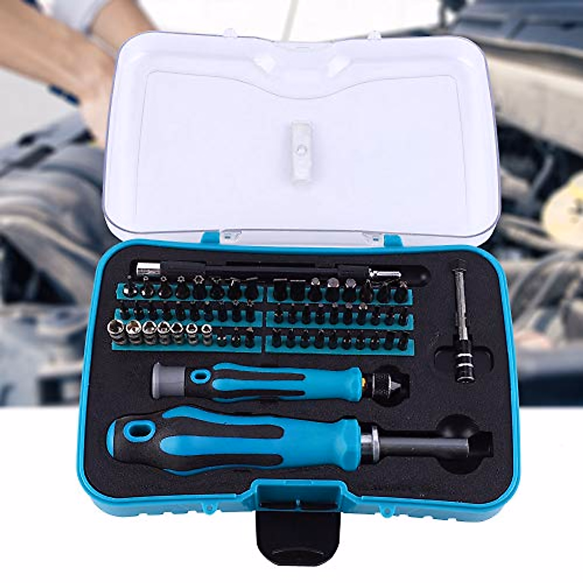 61 in 1 Screwdriver Set, Screwdriver Mobile Phone PC Laptop Watch RepairTool Multifunction 61 in 1 Screwdriver Set
