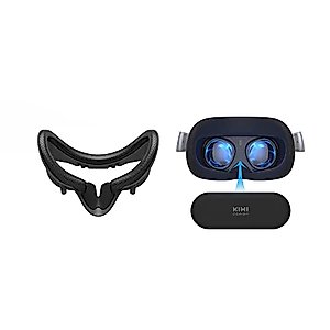 KIWI design VR Facial Interface Bracket with Anti-Leakage Nose Pad and Lens Protector Compatible with Valve Index Accessories