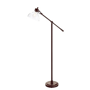 Hampton Bay 20045-001 Oil Rubbed Bronze Counter Balance Floor Lamp, 54.5 in.