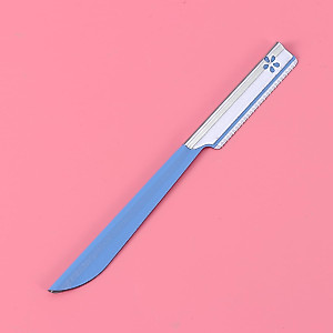 Tinksky 5pcs Eyebrow Shaper Razor Trimmer Shaver Hair Remover Set (Blue)