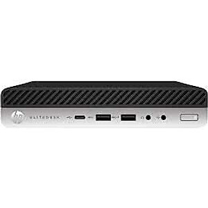 HP Elitedesk 800 G3 Mini Business Desktop (Intel Quad Core i5-6500T, 16GB DDR4 RAM, 512GB SSD) Type-C, DisplayPort DP, WiFi, WiFi, Ethernet, Keyboard+Mouse, Windows 10 Pro 64-bit (Renewed)