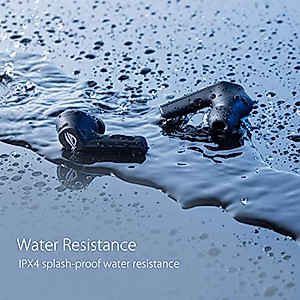 ASUS ROG Cetra True Wireless Gaming Headphones (Low-Latency Bluetooth Earbuds, Active Noise Cancelation, 27-Hour Battery Life, IPX4 Water Resistance, Wireless Charging)- Black