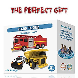 No Hole Bath Toys for Babies and Toddlers, Car Mold Free Bath Toys, Bath Toys no Mold for Tub, Beach, Pool, BPA-Free, Safe, Fun Infant Baby Bath Toys No Holes 0 1-3 6 12 18 Month