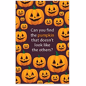 Find The Pumpkin (Mini Gospel Tract Card, Packet of 100, NKJV)