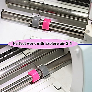 Rubber Roller Replacement Compatible with Cricut Maker Maker 3 and Explore Air2 1 Series, Durable and Long-Lasting[8Packs]