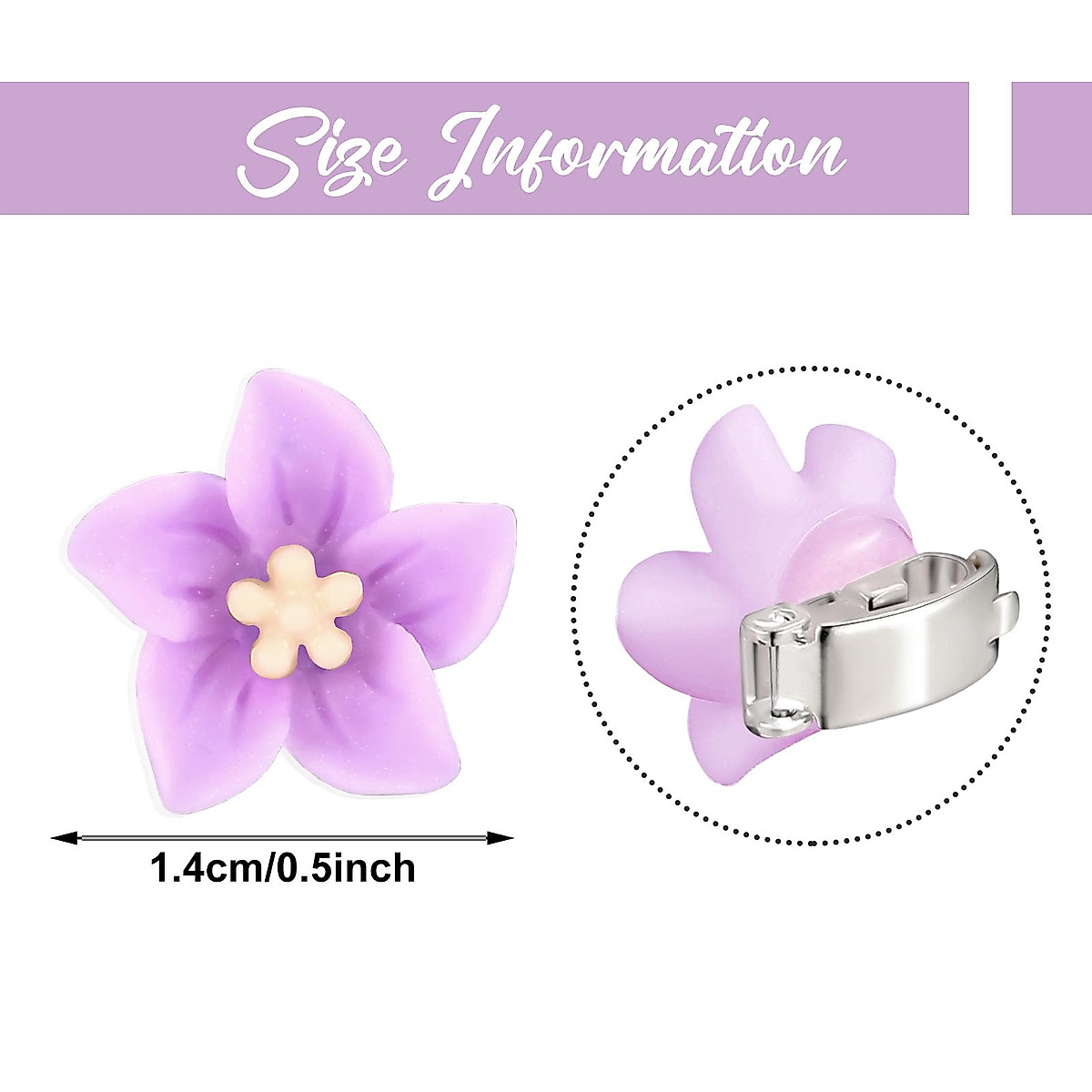 Paderison 20Pcs Flower Clips Purple Hair Accessories for Girls Rapunzel Hair Flowers floral hair pins Small Flower Hair Clips Braided Hair Clips Toddler Girl Hair Clips Flower Girl Wedding