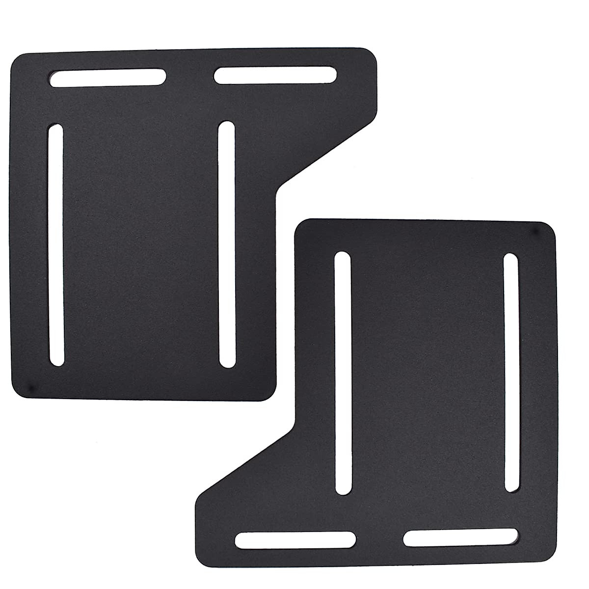 EWONICE Bed Headboard Frame Conversion Kit, Headboard Attachment Bracket, Bed Modification Plate, Queen Bed Frame Brackets Adapter with Hardware(4PCs)