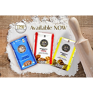 Molino DallaGiovanna Italian Enriched Unbleached All Purpose 00 Flour All Purpose, All Use high protein for Bread, Pastries, Pizza dough 1 Kilo Size (2 pack) 4.4 lbs