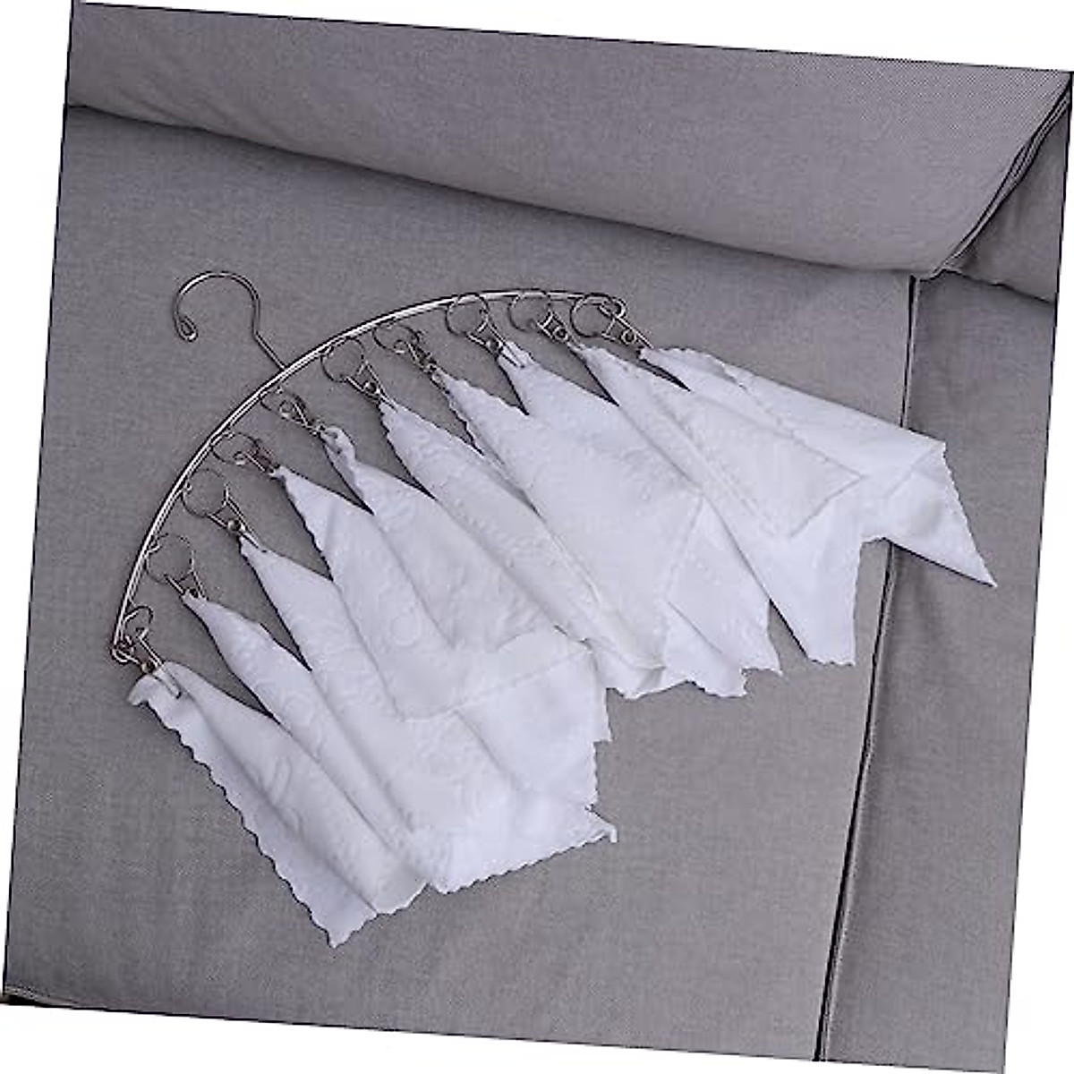 Cabilock 2 Pack Drip Hanger Clothes Clips Laundry Drying Rack Clothes Hanger Laundry Hanger Socks Rack Coat Hanger Clothespin arc