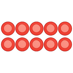 iplusmile Nurse Accessories Ear Plugs Silicone 10Pcs Stethoscope Cover Stethoscope Silicone Cover Stethoscope Part Professional Supplies (Red) Nurse Accessories Ear Plugs Silicone