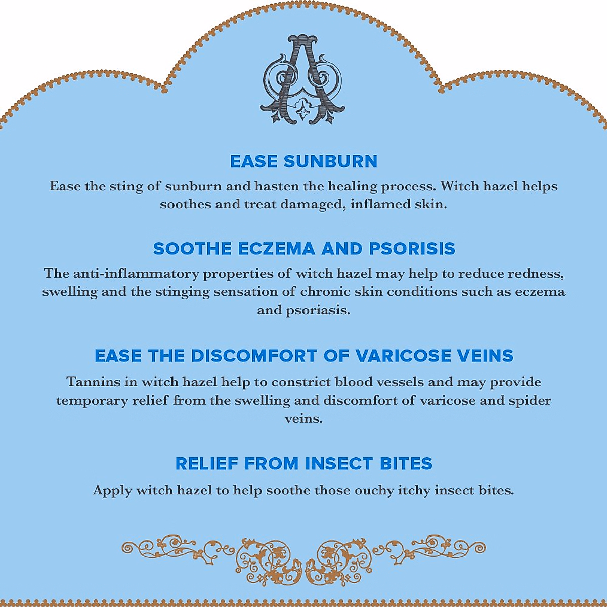 St Clare Alcohol Free Witch Hazel Facial Toner - Organic Witch Hazel Toner with Aloe Vera for Face and Skin - Witch Hazel Alcohol Free and Fragrance Free, Unscented Toner Witch Hazel, 16 Ounce