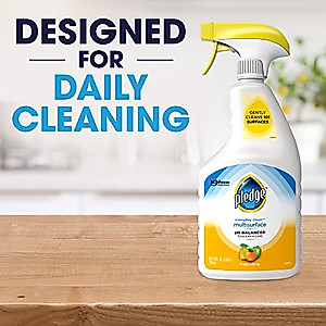 Pledge Multisurface Cleaner, Everyday Clean, Trigger, Fresh Citrus Scent, 25 oz