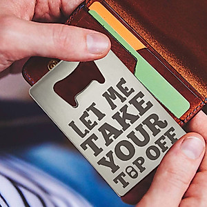 Funny Bottles Opener, Bar Key, Funny Stainless Steel Opener Sarcastic Gifts for Men, Friends, Bestie, Sister-WK3