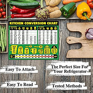 Air Fryer Cheat Sheet Magnet - Extra Large Easy to Read Airfryer Accessory - Magnetic Air Fryer Cooking Times Chart, Kitchen Gadget Reference Guide for Airfry Foods - Air Fryer Accessories
