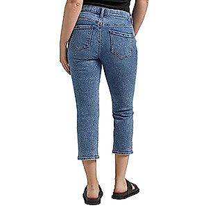JAG Jeans Women's Maya Pull-On Capri Jean, Del Mar