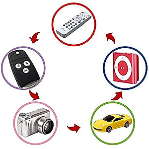 SKOANBE 10PCS SR521SW AG0 LR521 379 1.5v Button Coin Cell Watch Battery