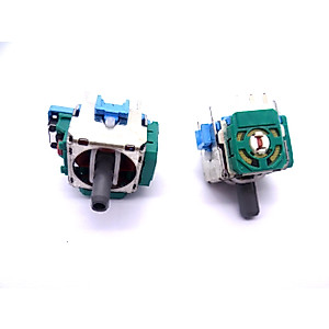 2X Internal 3D Analog Thumb Sticks Joystick Thumbstick Replacement Compatible with Sony PlayStation 5 PS5 Controller