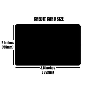 Personalized Message Engraved on Both Sides Metal Wallet Card - Anniversary for Men and Woman, Engraved Wallet Inserts, Love Note, Deployment, Boyfriend, Husband Wife (Black)