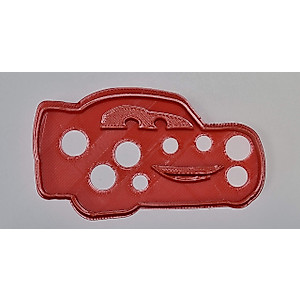 INSPIRED BY LIGHTNING MCQUEEN CARS THEME MOVIE CARTOON CHARACTER COOKIE CUTTER MADE IN USA PR597