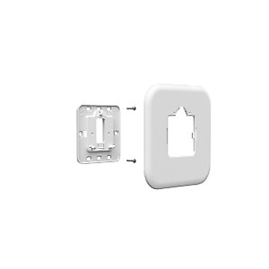 Honeywell Home Large Cover Plate & Electrical Box Adaptor for T-Series Thermostats (THP2400A1080), White