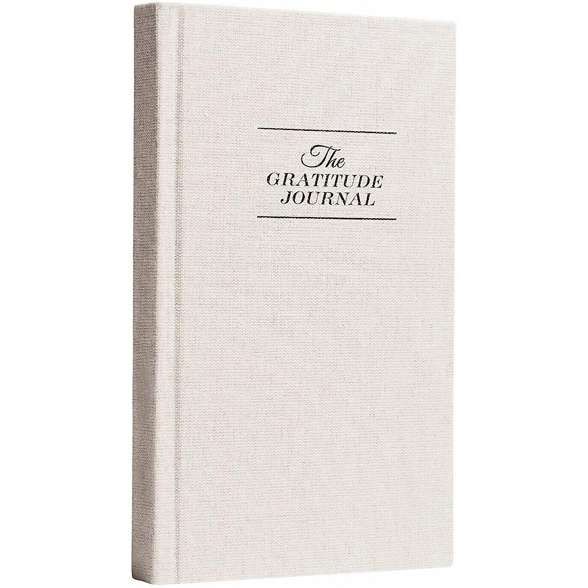 The Gratitude Journal : 5 Minute Journal - Five Minutes a Day for More Happiness, Optimism, Affirmation & Reflection - An Effective Five Minute Guide, Undated daily journal for Women & Men (Beige)