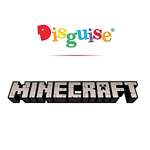 Disguise childrens Minecraft Block Headpiece, Official Minecraft Accessories, Single Size Costume Headpiece, A, One Size US, Steve