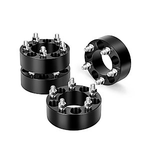 5x4.5 Wheel Spacers for Je/ep XJ KJ KK TJ ZJ KJ KK, dynofit 4pcs 5x114.3 2"(50.8mm) 80.5mm 1/2-20 Studs Forged 5 Lugs Wheel Spacer Fit Cherokee Explorer Wrangler Mustang Liberty Grand Cherokee Falcon