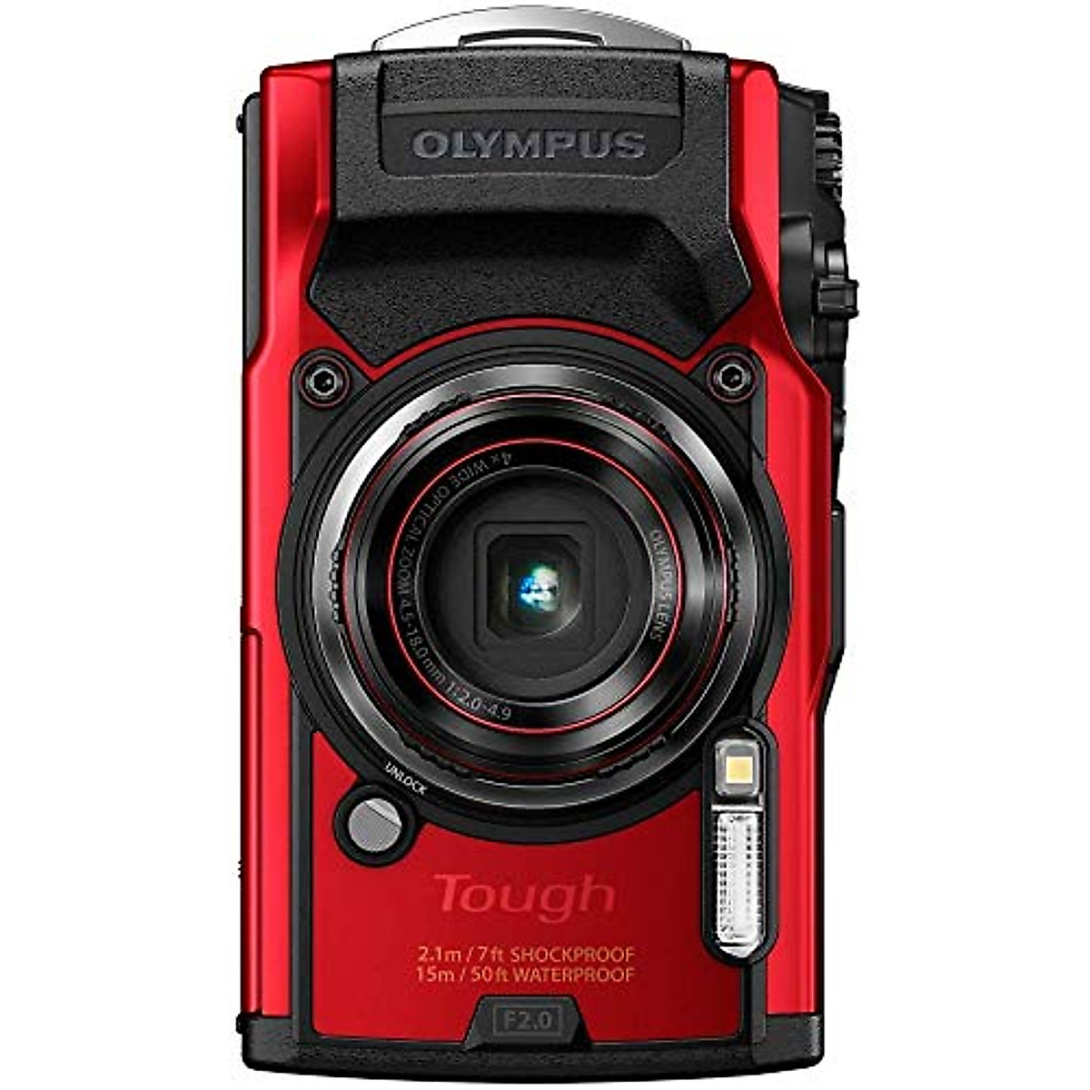 Olympus Tg-6 Tough Camera - Red + 32 GB Memory Card