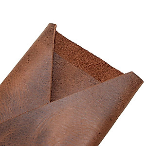 Hide & Drink, Leather Front Pocket Card Holder, Holds Up to 4 Cards Plus Folded Bills/Wallet/Pouch/Case/Organizer, Handmade Includes 101 Year Warranty :: Bourbon Brown