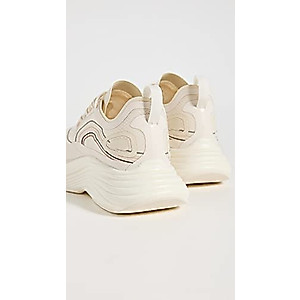 APL: Athletic Propulsion Labs Women's Streamline Sneakers, Pristine/Pink Onyx, 8 Medium US