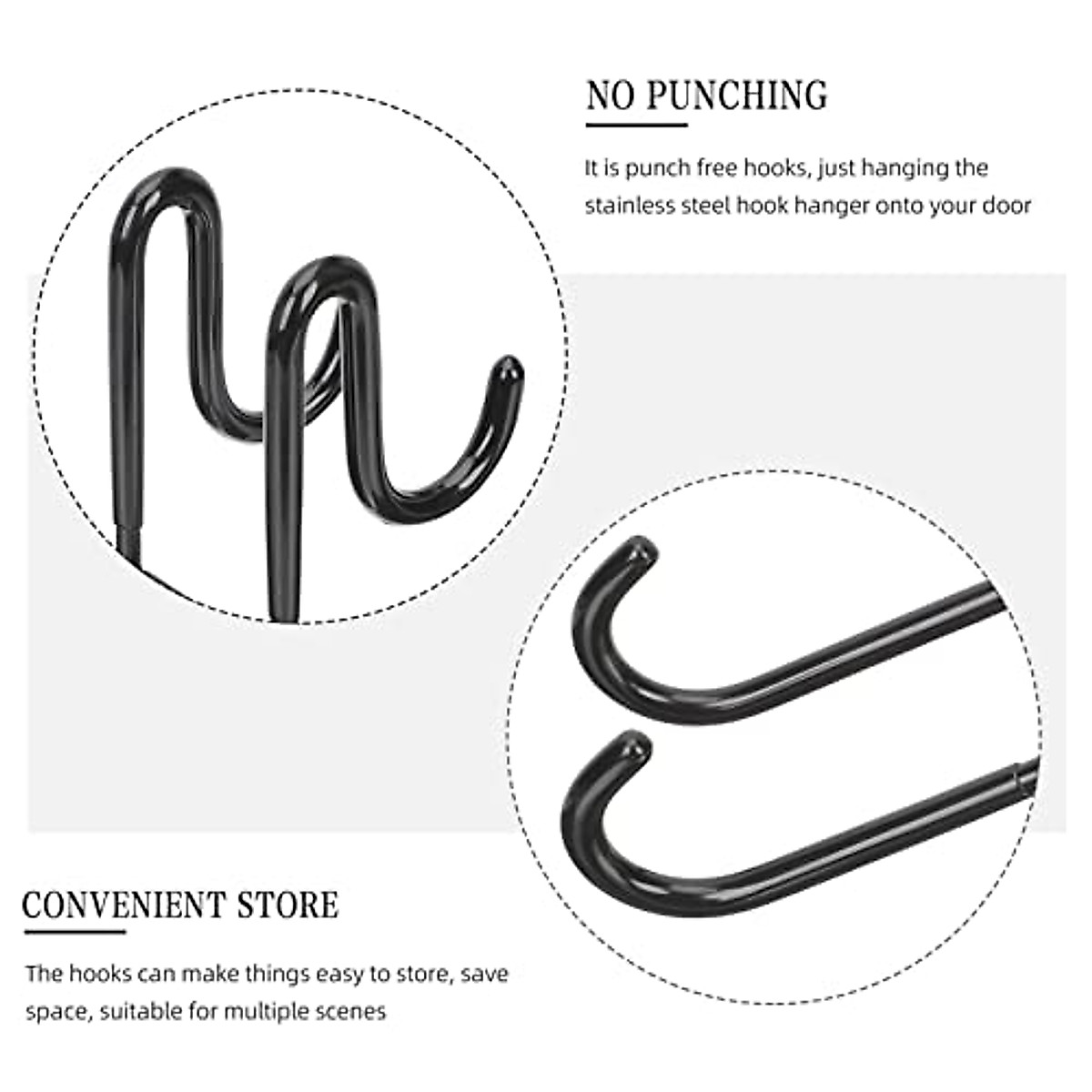 Cabilock Shower Towel Hook Metal Hangers Heavy Duty Hangers 1 Piece Over Cabinet Drawer Hook Narrow Door Hook Wardrobe Door Hanger Shower Door Hook Metal Hangers Heavy Duty Hangers